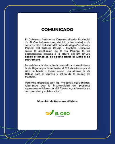 GAD Provincial de El Oro